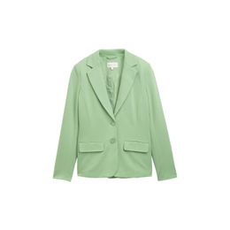 Tom Tailor Damen Slim Fit Jersey Blazer, gr&uuml;n, Uni, Gr. L