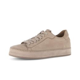 Sneaker Gabor "Sneaker low", Herren, Gr. 35, beige, Schuhe Sneaker
