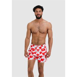 Lousy Livin Underwear Boxershorts LOUSY LIVIN, Damen, Gr. L, rot, wei&szlig;, 100% Baumwolle, mehrfarbig, Unterhosen, mit tollen Print-Motiven