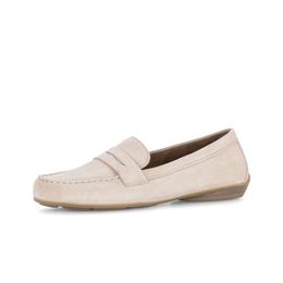 Mokassin Gabor "Mokassin", Damen, Gr. 38,5, rosa, Schuhe Mokassin