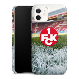 DeinDesign iPhone 12 Handy Premium Case Smartphone Handyh&uuml;lle Schutzh&uuml;lle gl&auml;nzend Official Licensed Product 1. Fc Kaiserslautern Stadium Premium Case
