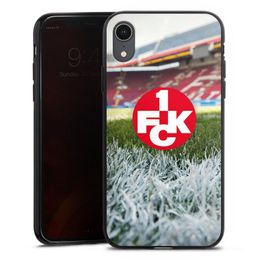 DeinDesign iPhone Xr Handy Silikon H&uuml;lle Case schwarz Handyh&uuml;lle Official Licensed Product 1. Fc Kaiserslautern Stadium