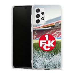 DeinDesign Galaxy A33 5G Handy Silikon H&uuml;lle Case transparent Handyh&uuml;lle Stadium 1. Fc Kaiserslautern Official Licensed Product Silikon Case