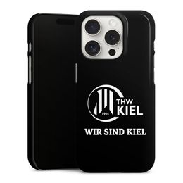 DeinDesign iPhone 15 Pro Handy Premium Case Smartphone Handyh&uuml;lle Schutzh&uuml;lle gl&auml;nzend Merchandise Handball Thw Kiel Premium Case