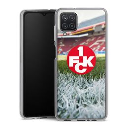 DeinDesign Galaxy A12 Handy Silikon H&uuml;lle Case transparent Handyh&uuml;lle Stadium 1. Fc Kaiserslautern Official Licensed Product Silikon Case