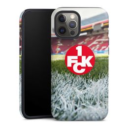 DeinDesign iPhone 12 Pro Handy Panzer Handyh&uuml;lle robuste Outdoor H&uuml;lle Schutzh&uuml;lle matt Official Licensed Product 1. Fc Kaiserslautern Stadium Tough Case