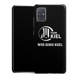 DeinDesign Galaxy A51 Handy Premium Case Smartphone Handyh&uuml;lle Schutzh&uuml;lle gl&auml;nzend Merchandise Handball Thw Kiel Premium Case