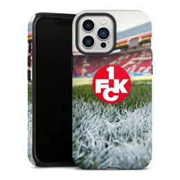 DeinDesign iPhone 13 Pro Max Handy Panzer Handyh&uuml;lle robuste Outdoor H&uuml;lle Schutzh&uuml;lle matt Official Licensed Product 1. Fc Kaiserslautern Stadium Tough Case