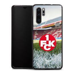 DeinDesign Huawei P30 Pro Handy Silikon H&uuml;lle Case schwarz Handyh&uuml;lle Official Licensed Product 1. Fc Kaiserslautern Stadium