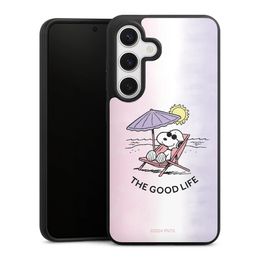 DeinDesign Galaxy S24 Handy PLA Handyh&uuml;lle Handyh&uuml;lle aus nachwachsenden Rohstoffen Organic Case Snoopy Official Licensed Product Peanuts Organic Case
