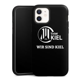 DeinDesign iPhone 12 mini Handy Panzer Handyh&uuml;lle robuste Outdoor H&uuml;lle Schutzh&uuml;lle matt Merchandise Handball Thw Kiel Tough Case