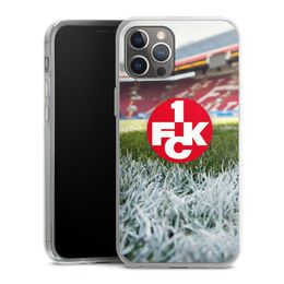 DeinDesign iPhone 12 Pro Max Handy Silikon H&uuml;lle Case transparent Handyh&uuml;lle Official Licensed Product 1. Fc Kaiserslautern Stadium Silikon Case