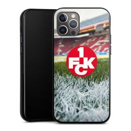 DeinDesign iPhone 12 Pro Handy Silikon H&uuml;lle Case schwarz Handyh&uuml;lle Official Licensed Product 1. Fc Kaiserslautern Stadium