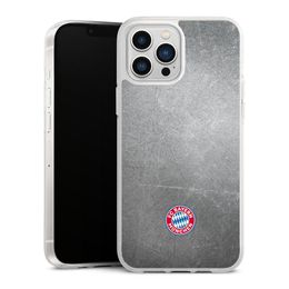 DeinDesign iPhone 13 Pro Max Handy Silikon H&uuml;lle Case transparent Handyh&uuml;lle Fcb Official Licensed Product Fc Bayern M&uuml;nchen Silikon Case