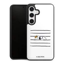 DeinDesign Galaxy S24 Handy PLA Handyh&uuml;lle Handyh&uuml;lle aus nachwachsenden Rohstoffen Organic Case Snoopy Dog Peanuts Organic Case