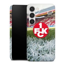DeinDesign Galaxy S23 Handy Premium Case Smartphone Handyh&uuml;lle Schutzh&uuml;lle matt Official Licensed Product 1. Fc Kaiserslautern Stadium Premium Case