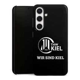 DeinDesign Galaxy S24 Handy Premium Case Smartphone Handyh&uuml;lle Schutzh&uuml;lle gl&auml;nzend Merchandise Handball Thw Kiel Premium Case