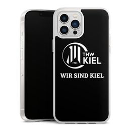 DeinDesign iPhone 13 Pro Max Handy Silikon H&uuml;lle Case transparent Handyh&uuml;lle Merchandise Handball Thw Kiel Silikon Case