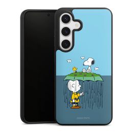 DeinDesign Galaxy S24 Handy PLA Handyh&uuml;lle Handyh&uuml;lle aus nachwachsenden Rohstoffen Organic Case Peanuts Children Snoopy Organic Case