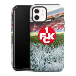 DeinDesign iPhone 12 mini Handy Panzer Handyh&uuml;lle robuste Outdoor H&uuml;lle Schutzh&uuml;lle matt Official Licensed Product 1. Fc Kaiserslautern Stadium Tough Case
