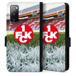 DeinDesign Galaxy S20 Handy Klapph&uuml;lle Handyh&uuml;lle aus Kunst Leder schwarz Flip Case 1. Fc Kaiserslautern Stadium Official Licensed Product Sideflip mit Lasche