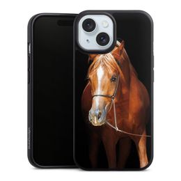 DeinDesign iPhone 15 Handy Organic Case Bio H&uuml;lle Nachhaltige Handyh&uuml;lle Horse Mare Hobby Organic Case