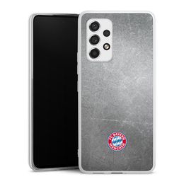 DeinDesign Galaxy A53 5G Handy Silikon H&uuml;lle Case transparent Handyh&uuml;lle Fc Bayern M&uuml;nchen Official Licensed Product Fcb Silikon Case