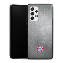 DeinDesign Galaxy A53 5G Handy Silikon H&uuml;lle Case schwarz Handyh&uuml;lle Fc Bayern M&uuml;nchen Official Licensed Product Fcb