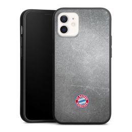 DeinDesign iPhone 12 mini Handy Premium Silikon H&uuml;lle Handyh&uuml;lle schwarz Case Fcb Official Licensed Product Fc Bayern M&uuml;nchen Silikon Premium Case