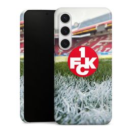DeinDesign Galaxy S24 Handy Premium Case Smartphone Handyh&uuml;lle Schutzh&uuml;lle gl&auml;nzend Official Licensed Product 1. Fc Kaiserslautern Stadium Premium Case