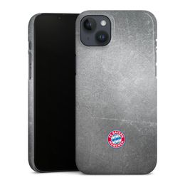 DeinDesign iPhone 14 Plus Handy Premium Case Smartphone Handyh&uuml;lle Schutzh&uuml;lle gl&auml;nzend Fcb Official Licensed Product Fc Bayern M&uuml;nchen Premium Case