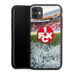 DeinDesign iPhone 11 Handy Premium Silikon H&uuml;lle Handyh&uuml;lle schwarz Case 1. Fc Kaiserslautern Stadium Official Licensed Product Silikon Premium Case