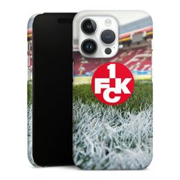 DeinDesign iPhone 14 Pro Handy Premium Case Smartphone Handyh&uuml;lle Schutzh&uuml;lle matt Official Licensed Product 1. Fc Kaiserslautern Stadium Premium Case