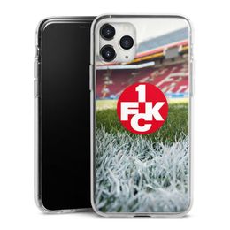 DeinDesign iPhone 11 Pro Max Handy Silikon H&uuml;lle Case transparent Handyh&uuml;lle Official Licensed Product 1. Fc Kaiserslautern Stadium Silikon Case