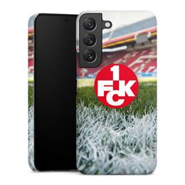 DeinDesign Galaxy S22 Handy Premium Case Smartphone Handyh&uuml;lle Schutzh&uuml;lle matt Official Licensed Product 1. Fc Kaiserslautern Stadium Premium Case