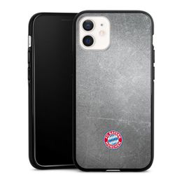 DeinDesign iPhone 12 mini Handy Silikon H&uuml;lle Case schwarz Handyh&uuml;lle Fcb Official Licensed Product Fc Bayern M&uuml;nchen