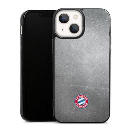 DeinDesign iPhone 13 Mini Handy Slim Case extra d&uuml;nn Silikon Handyh&uuml;lle schwarz H&uuml;lle Fcb Official Licensed Product Fc Bayern M&uuml;nchen Silikon Slim Case