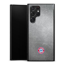 DeinDesign Galaxy S22 Ultra Handy Silikon H&uuml;lle Case schwarz Handyh&uuml;lle Fcb Official Licensed Product Fc Bayern M&uuml;nchen