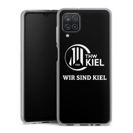 DeinDesign Galaxy A12 Handy Silikon H&uuml;lle Case transparent Handyh&uuml;lle Thw Kiel Handball Merchandise Silikon Case