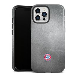 DeinDesign iPhone 13 Pro Max Handy Panzer Handyh&uuml;lle robuste Outdoor H&uuml;lle Schutzh&uuml;lle gl&auml;nzend Fcb Official Licensed Product Fc Bayern M&uuml;nchen Tough Case