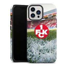 DeinDesign iPhone 13 Pro Max Handy Panzer Handyh&uuml;lle robuste Outdoor H&uuml;lle Schutzh&uuml;lle gl&auml;nzend Official Licensed Product 1. Fc Kaiserslautern Stadium Tough Case