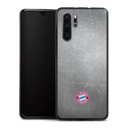 DeinDesign Huawei P30 Pro Handy Silikon H&uuml;lle Case schwarz Handyh&uuml;lle Fcb Official Licensed Product Fc Bayern M&uuml;nchen