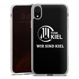 DeinDesign iPhone Xr Handy Silikon H&uuml;lle Case transparent Handyh&uuml;lle Merchandise Handball Thw Kiel Silikon Case