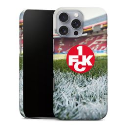 DeinDesign iPhone 16 Pro Max Handy Premium Case Smartphone Handyh&uuml;lle Schutzh&uuml;lle gl&auml;nzend Official Licensed Product 1. Fc Kaiserslautern Stadium Premium Case