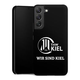 DeinDesign Galaxy S22 Handy Premium Case Smartphone Handyh&uuml;lle Schutzh&uuml;lle matt Merchandise Handball Thw Kiel Premium Case