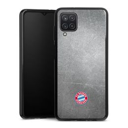 DeinDesign Galaxy A12 Handy Silikon H&uuml;lle Case schwarz Handyh&uuml;lle Fc Bayern M&uuml;nchen Official Licensed Product Fcb