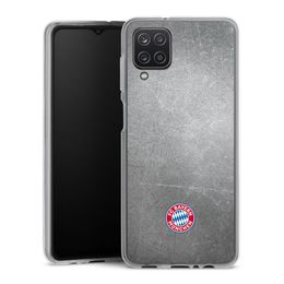 DeinDesign Galaxy A12 Handy Silikon H&uuml;lle Case transparent Handyh&uuml;lle Fc Bayern M&uuml;nchen Official Licensed Product Fcb Silikon Case