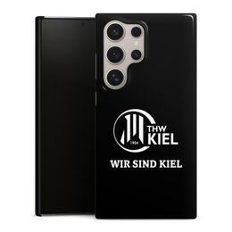 DeinDesign Galaxy S24 Ultra Handy Premium Case Smartphone Handyh&uuml;lle Schutzh&uuml;lle gl&auml;nzend Merchandise Handball Thw Kiel Premium Case