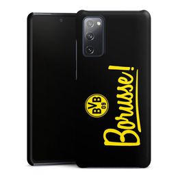 DeinDesign Galaxy S20 FE 5G Handy Premium Case Smartphone Handyh&uuml;lle Schutzh&uuml;lle matt Bvb Borussia Dortmund Borusse Premium Case
