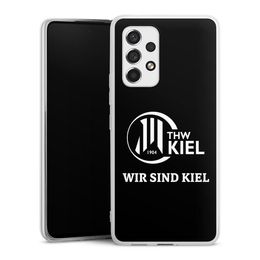 DeinDesign Galaxy A53 5G Handy Silikon H&uuml;lle Case transparent Handyh&uuml;lle Thw Kiel Handball Merchandise Silikon Case